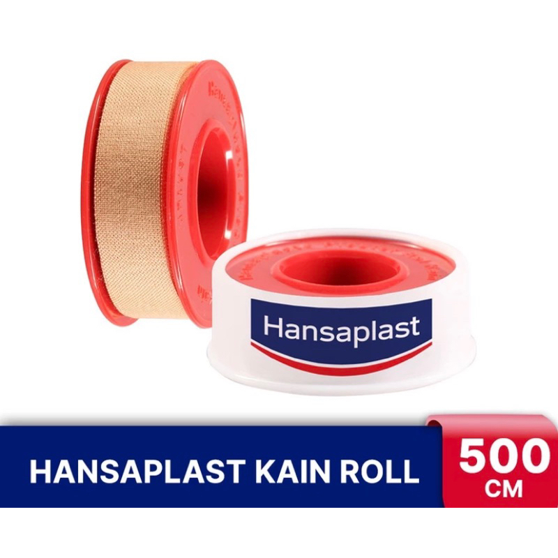 Jual HANSAPLAST Perban Luka Roll Kain 5m P3K Perban Rol | Shopee Indonesia