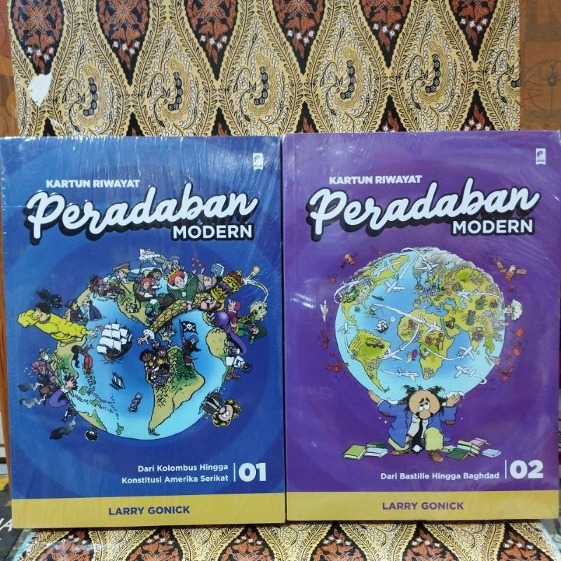 Jual Buku Original Paket Kartun Riwayat Peradaban Modern | Shopee Indonesia