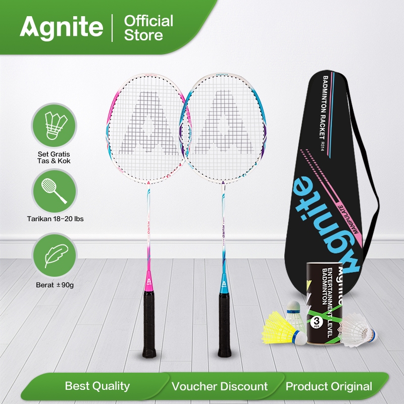Jual Agnite Badminton Racket / Raket Badminton / Raket Bulu Tangkis isi ...