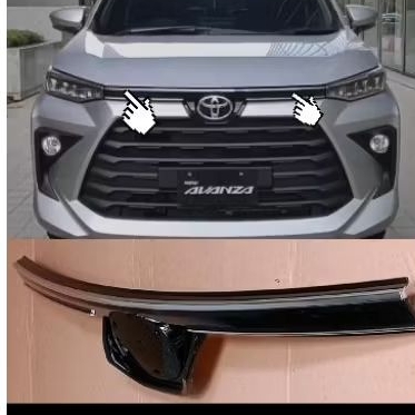 Jual grille maulding bemper depan hood depan original Avanza"xenia 2022 ...