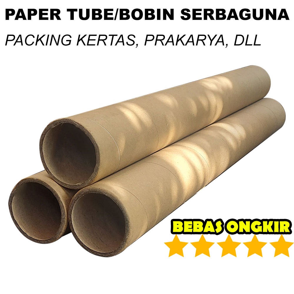 Jual Tabung Kertas Paper Core Bobin Selongsong Karton Tube Kardus Roll Packing Silinder Kraft ...