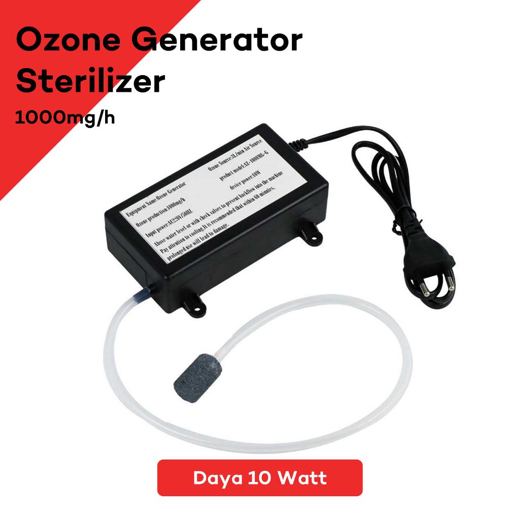 Jual Ozone Generator Water Air Purifier Sterilizer 1000mg/h | Shopee Indonesia