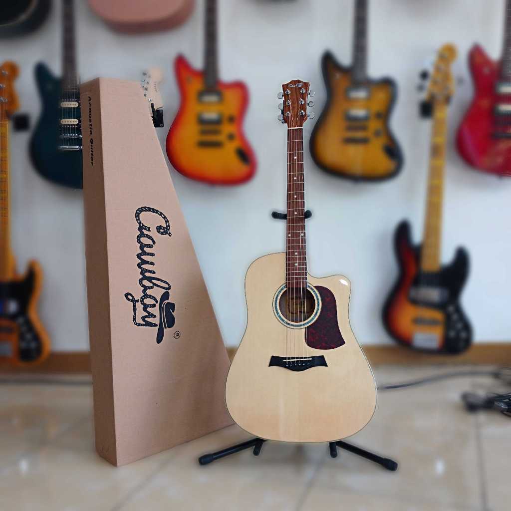 Jual GITAR COWBOY GWC 360 NT CUTWAY GLOSSY ORIGINAL | Shopee Indonesia