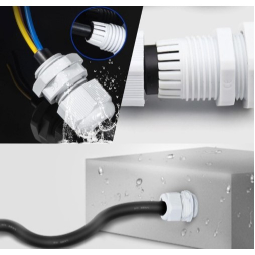 Jual NYLON CABLE GLAND 4-8MM PG-9 HITAM PUTIH - DV | Shopee Indonesia