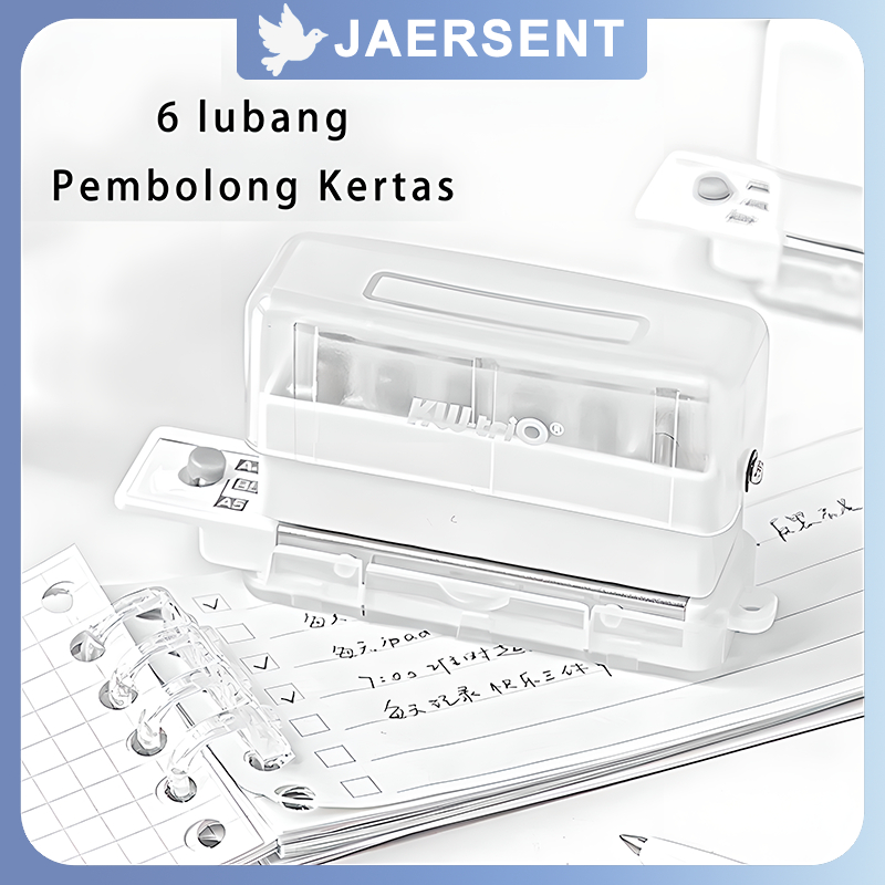 Jual pembolong kertas mini/pembolong kertas /A4 A5 B5 6 lubang Mini ...