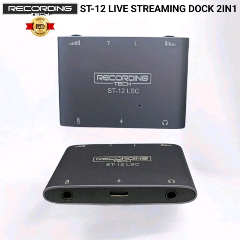 Jual Recording Tech ST-12 LSC Live Streaming Conveter 2in1 Live ...