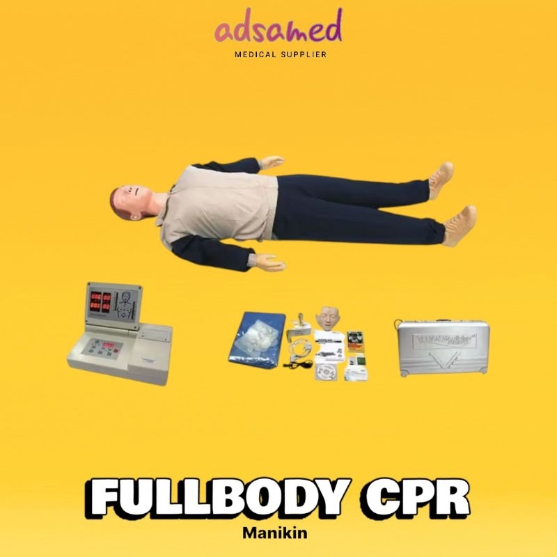 Jual Phantom Manikin Pelatihan Medis CPR Dummy Full Body / Alat Peraga ...