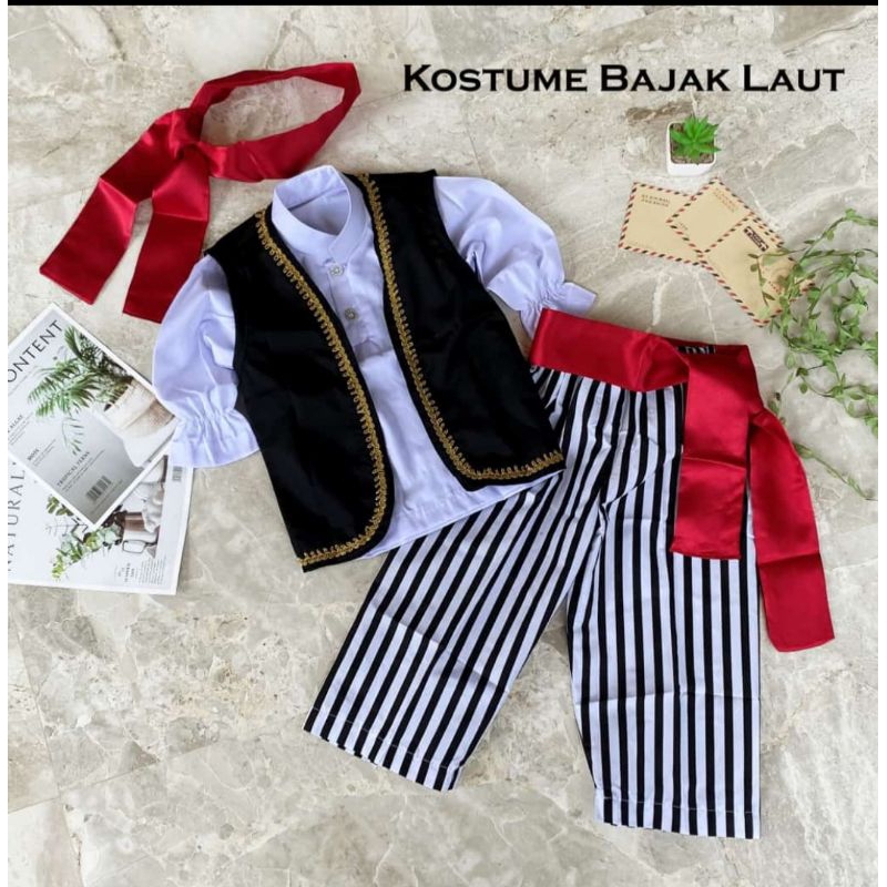 Jual Kostum Bajak Laut | Kostum Kapten Bajak Laut | Kostum Halloween ...