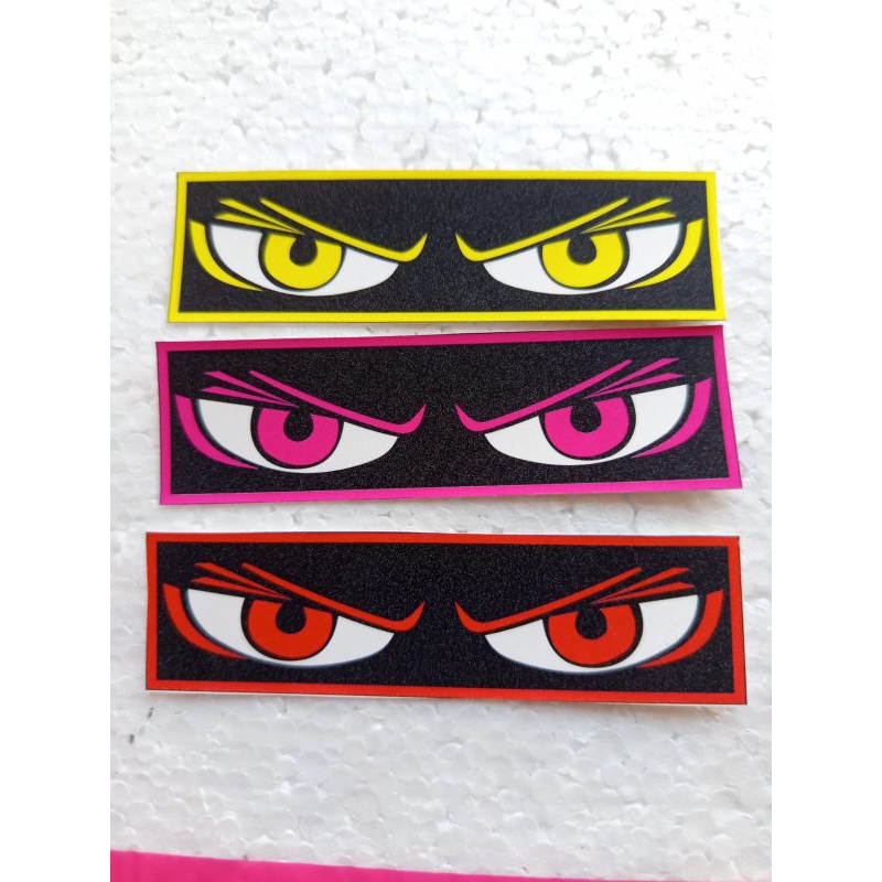 Jual stiker mata strobo isi 3 anti air | Shopee Indonesia