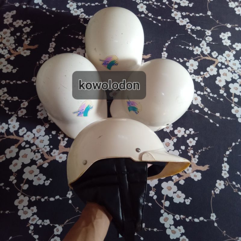 Jual helm jadul lawas cetok/cebok original astrea/fmh model chips ...