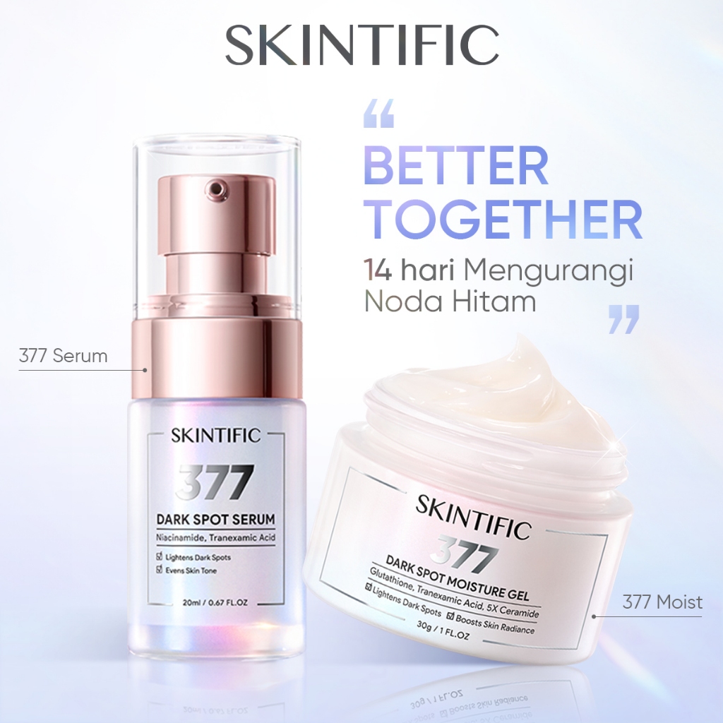 Jual 2PCS SKINTIFIC Symwhite 377 Set Brightening & Anti Dark Spot Paket ...