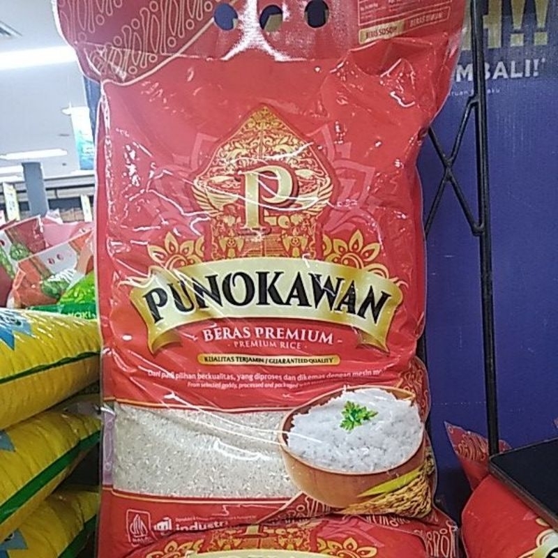 Jual BERAS PUNOKAWAN 5KG 000768 | Shopee Indonesia