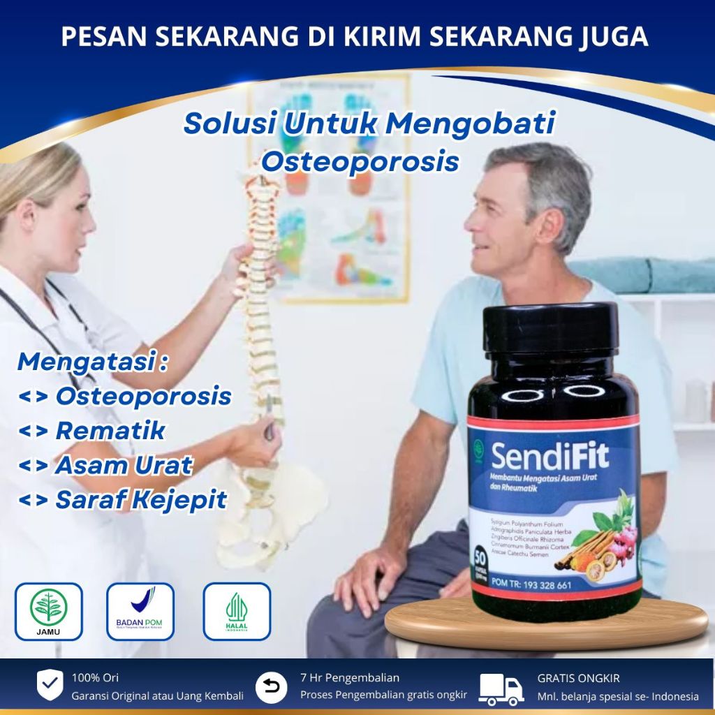 Jual Sendi Fit - Mengobati Osteoporosis, Tulang Keropos, Radang Tulang ...
