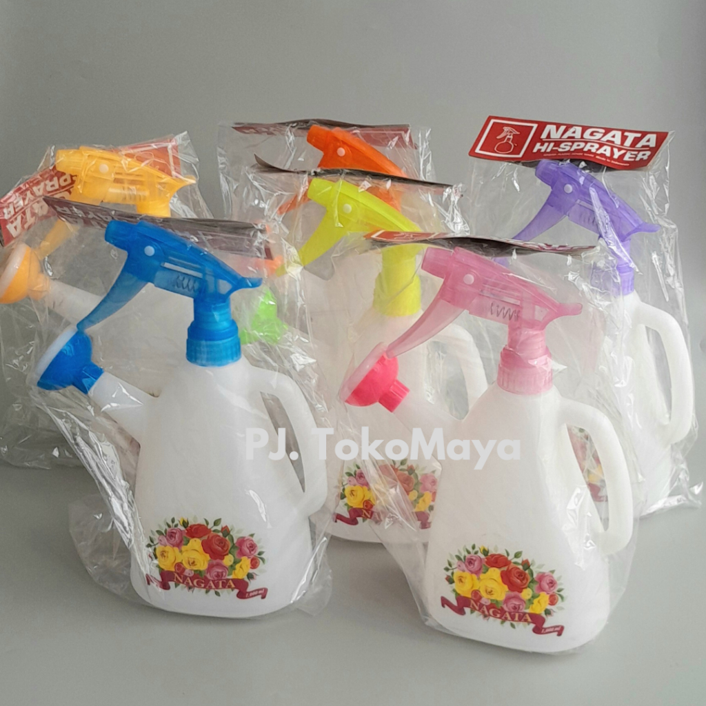 Jual Botol Hand Sprayer 1 Liter Alat Semprot Tanaman 2 in 1 Nagata 8698 ...