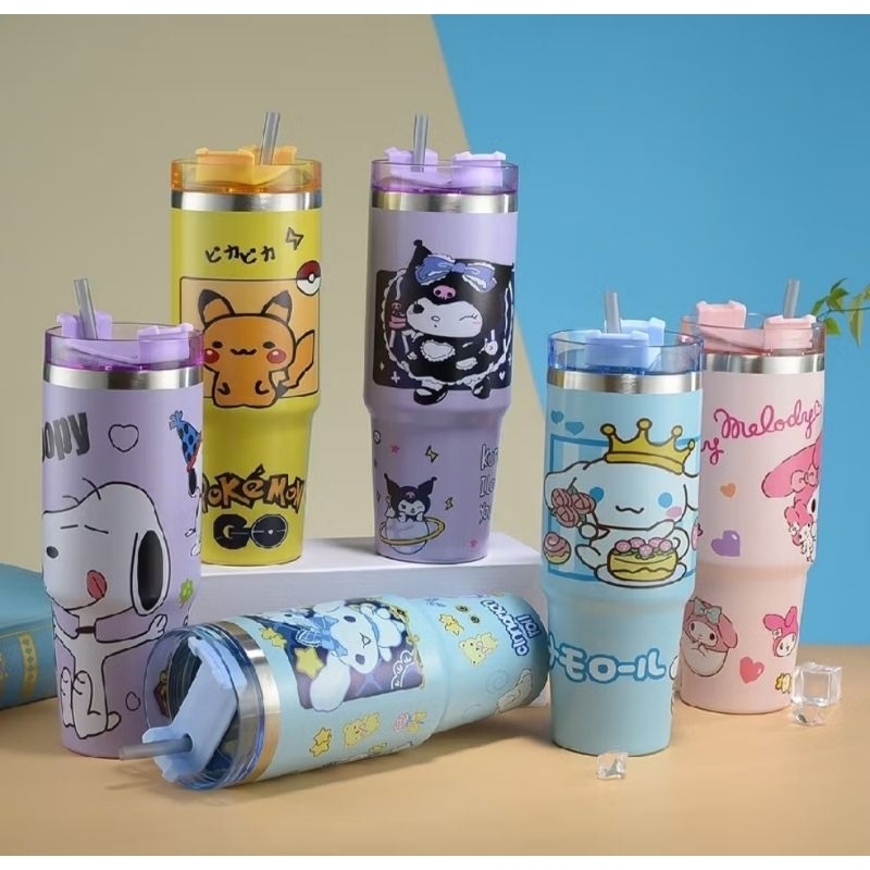 Jual Botol Minum Tumbler Glitter Rainbow / Tumbler Gelas Cantik Unik ...