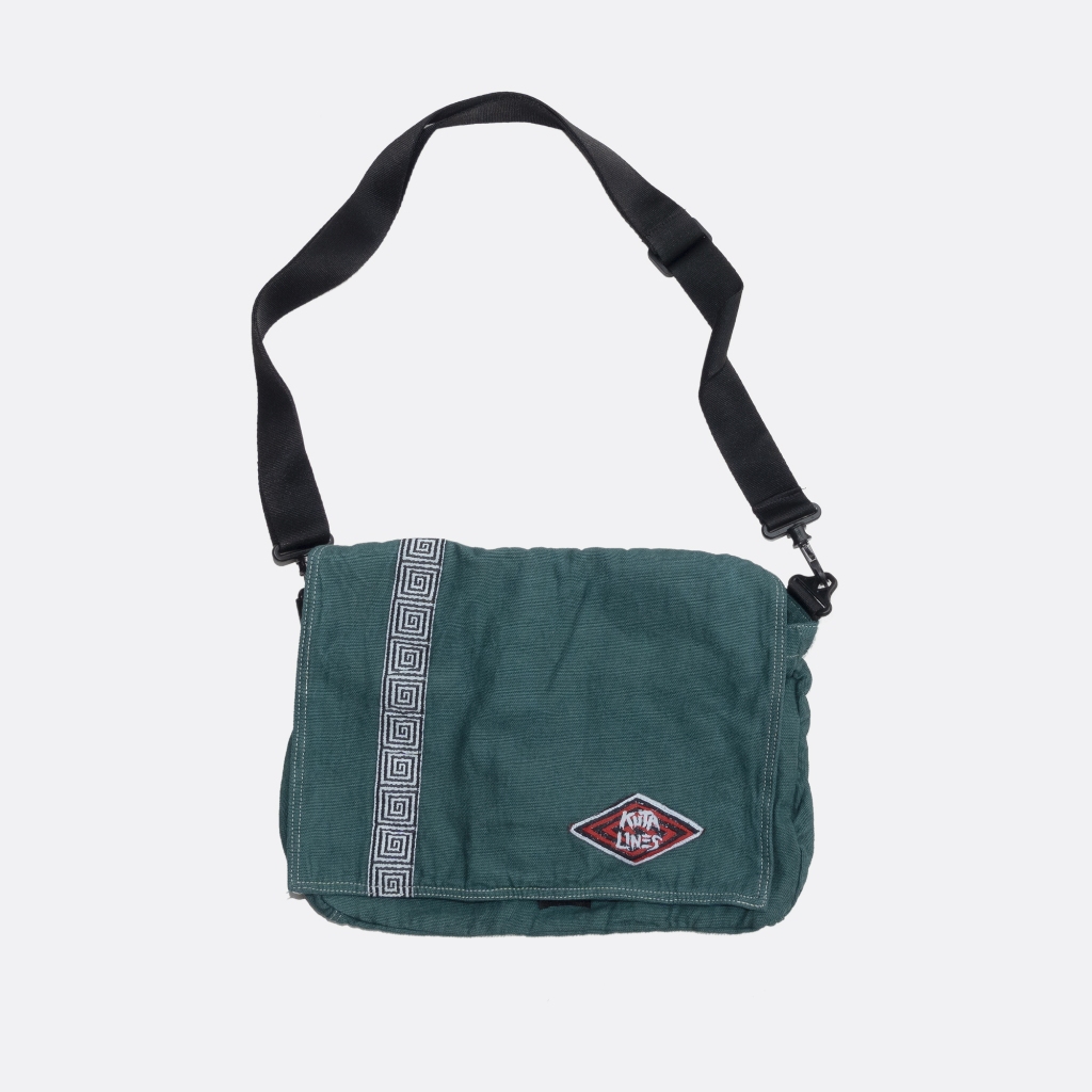 Jual Kuta Lines - Pita Wajik - Bottle Green - Messenger Bag | Shopee ...