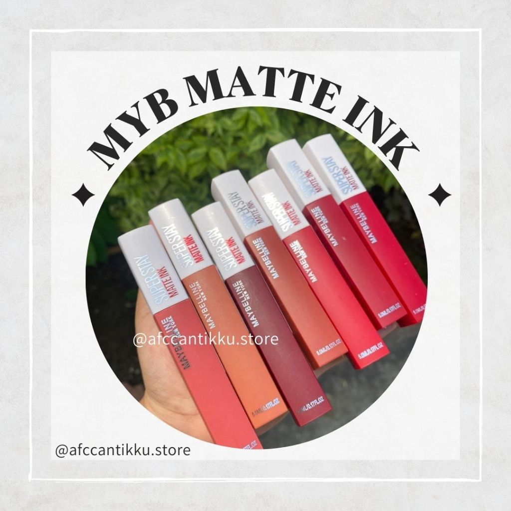 Jual ( ISI 3 PCS)LIPCREAM MYB BARCODE NEWYORK SUPER STAY MATTE INK ...