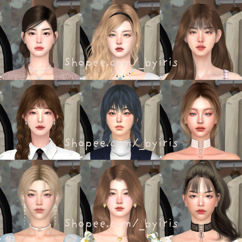 Jual THE SIMS 4 CC KOREAN FEMALE CHARACTER + MODS | Shopee Indonesia