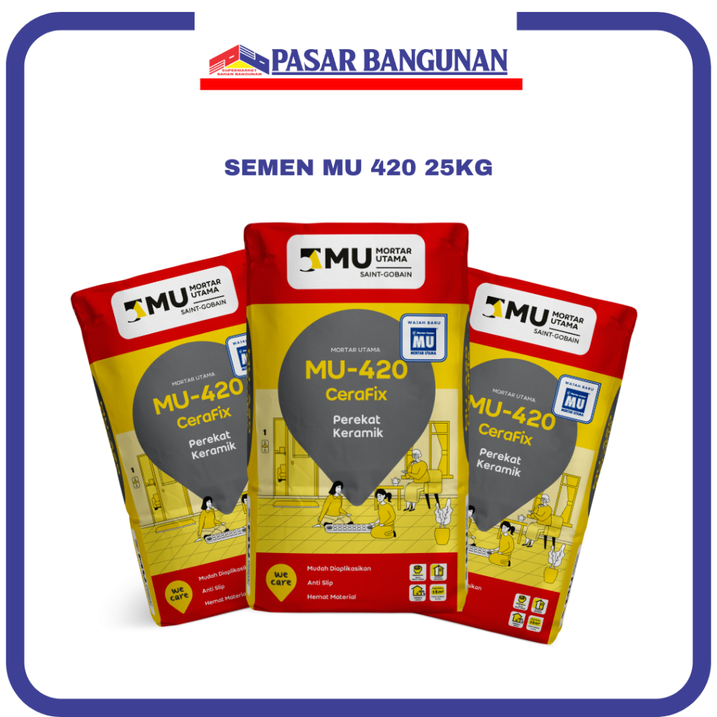 Jual MU 420 PEREKAT KERAMIK 25KG | Shopee Indonesia