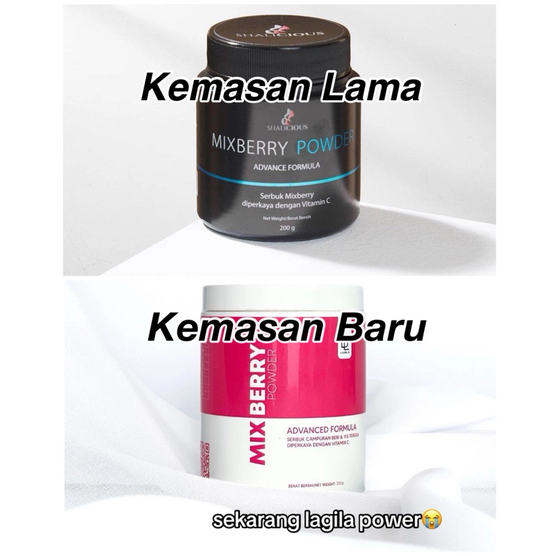 Jual MIXBERRY COLLAGEN ADVANCED SHALICIOUS ( KEMASAN BARU DAN NAMA BARU ...