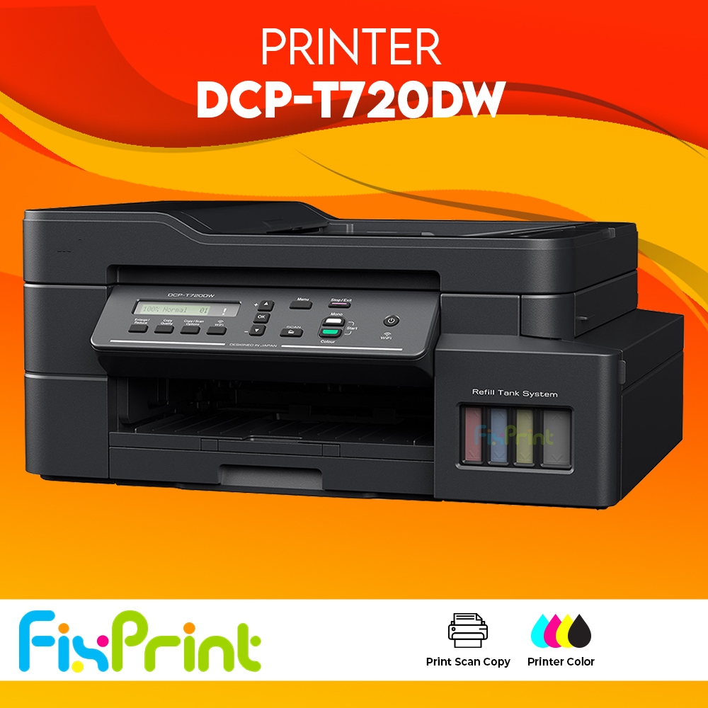 Jual Printer Brother Multifungsi DCP T720DW DCP T720dw WiFi ( Print Scan Copy Duplex ADF Fax ...