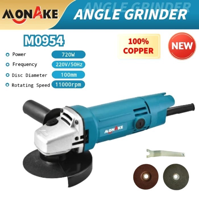 Jual mesin gerinda slepan murah Gerinda Tangan 4 inch / Angle Grinder ...