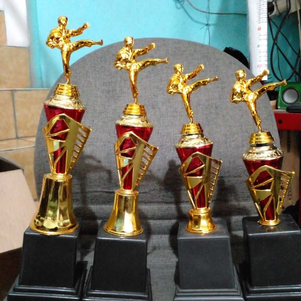 Jual Piala Lomba Juara 1 2 3 4 (PENCAK SILAT BODY MERAH RASER) "costum ...