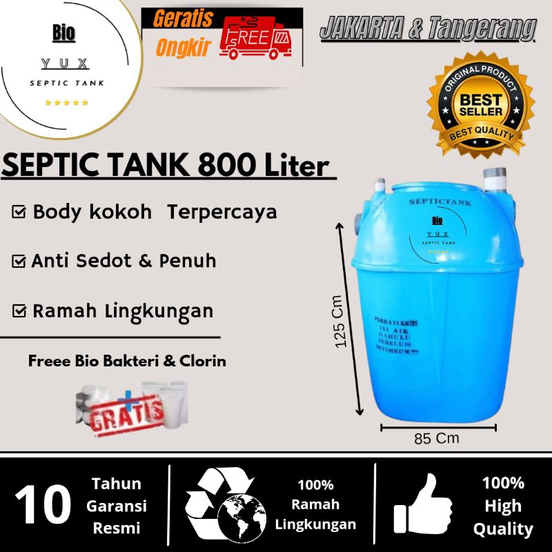 Jual Bio YUX Septic Tank 800 Liter | Shopee Indonesia