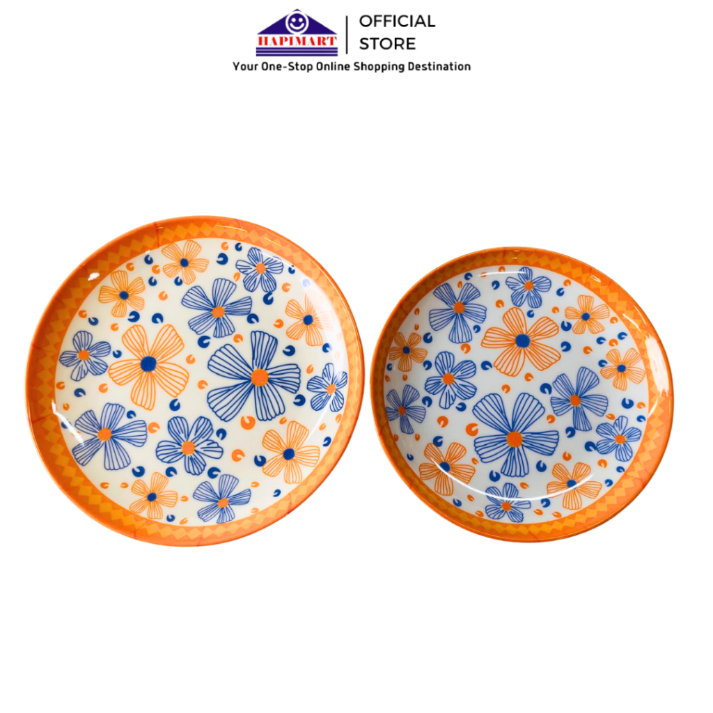 Jual Piring Makan Satuan Bahan Melamine/ Piring Makan Rumahan Motif ...