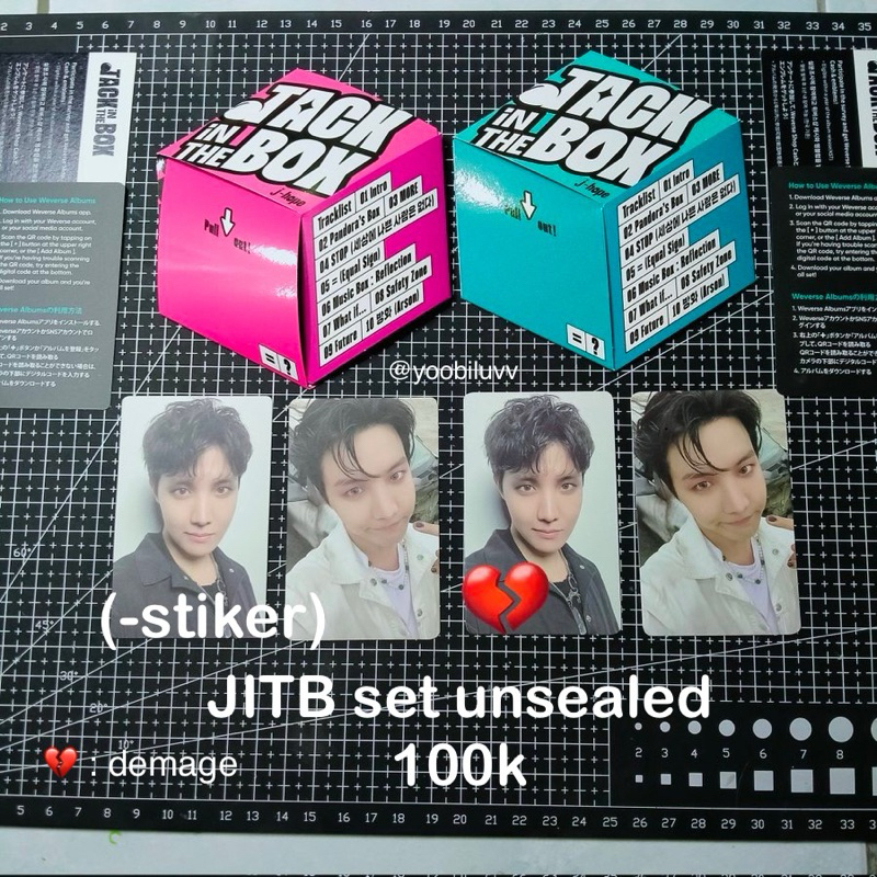 Jual Album Jack in The Box Jhope Set [Unsealed] JITB J-hope Bts Album | Shopee Indonesia