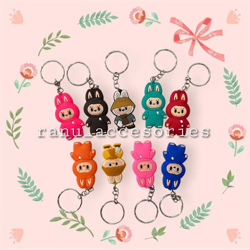 Jual Gantungan Kunci Labubu Viral / Gaci LABUBU / Gantungan Kunci ...