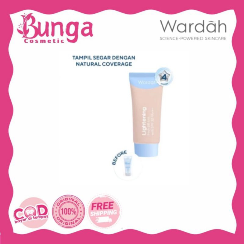 Jual Wardah Lightening BB Cream SPF 32 PA+++ || Everyday BB Cream SPF 30 15ml/30ml | Shopee ...