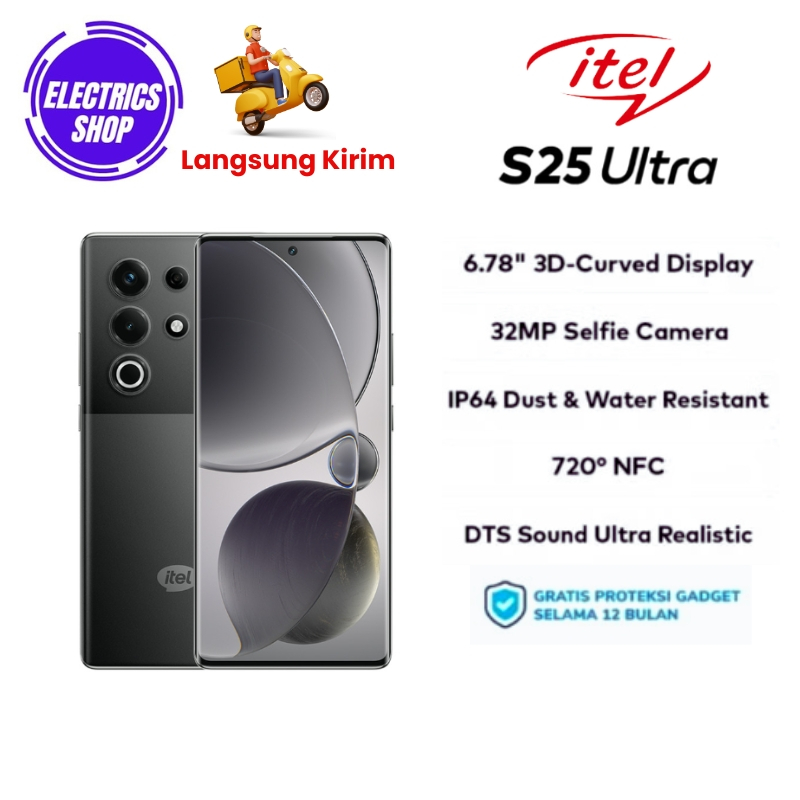Jual Itel S25 Ultra 8/256 GB Garansi Resmi ITEL | Shopee Indonesia