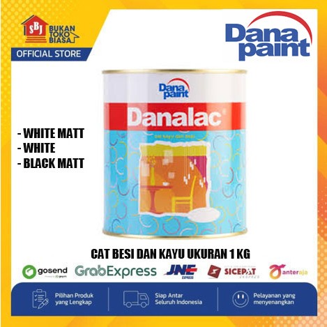 Jual Danalac Danapaint Cat Minyak Kayu Besi / Enamel Synthetic Paint 1 ...