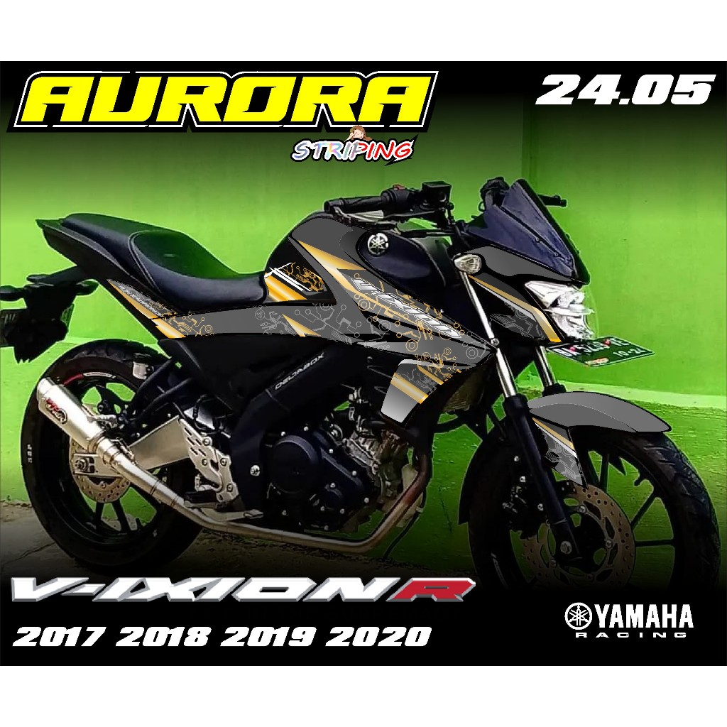 Jual (COD) TERBARU STICKER STRIPING VIXION R TAHUN 2017 2018 2019 2020 ...