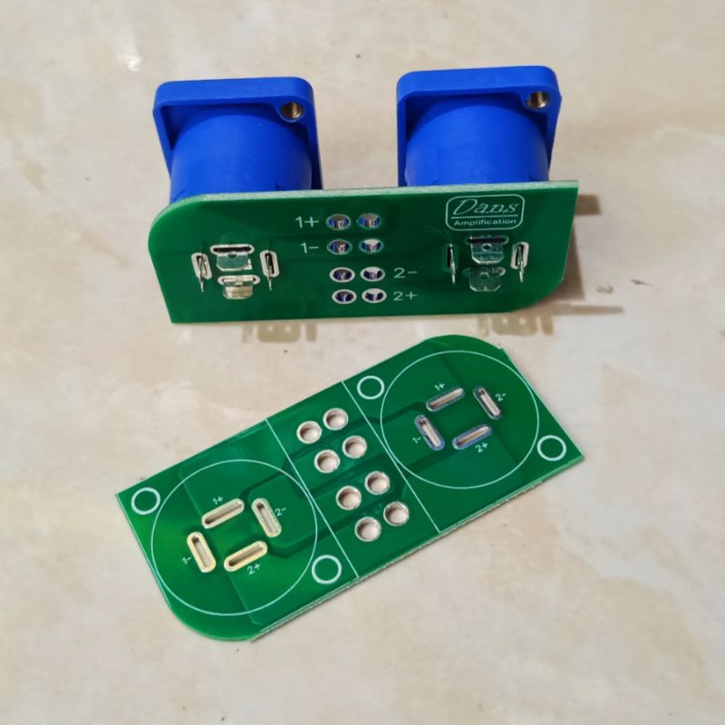 Jual PCB Speakon Soket 42mm, speakon pcb Dual Layer | Shopee Indonesia