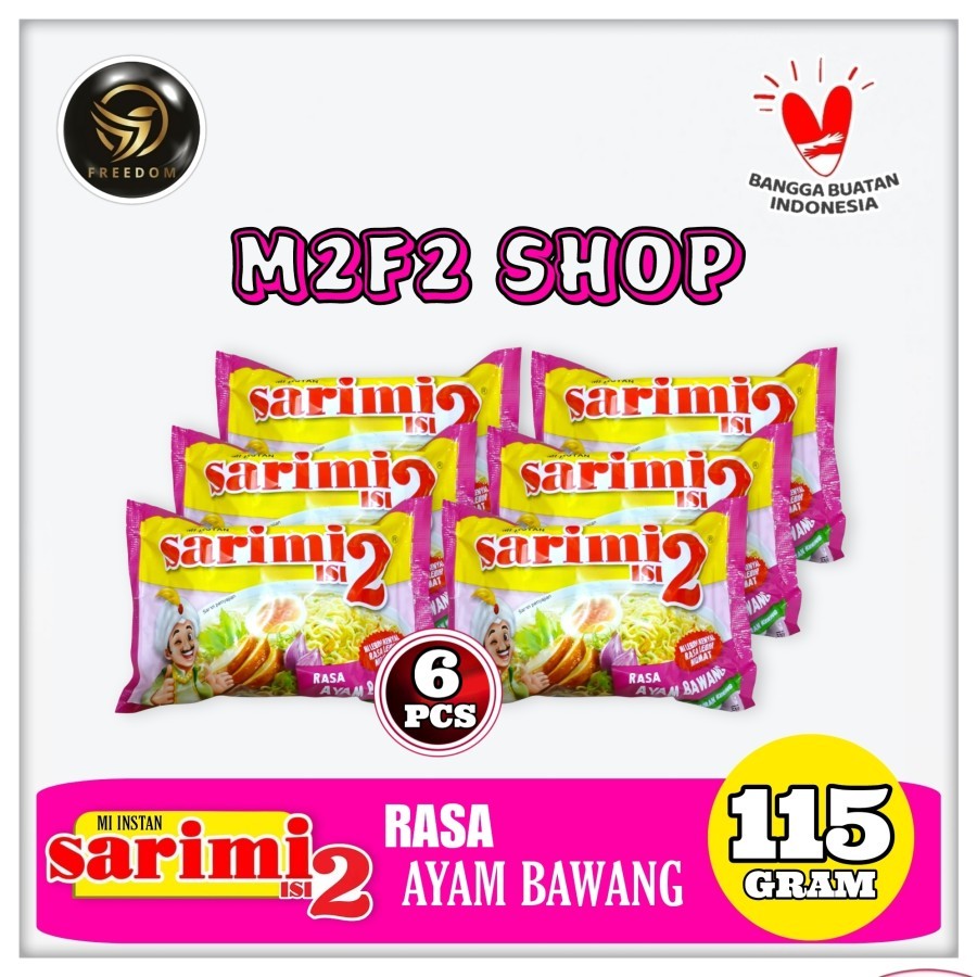 Jual Mie Sarimi Instant Kuah Isi 2 Rasa Ayam Bawang | Bag - 115 gr ...