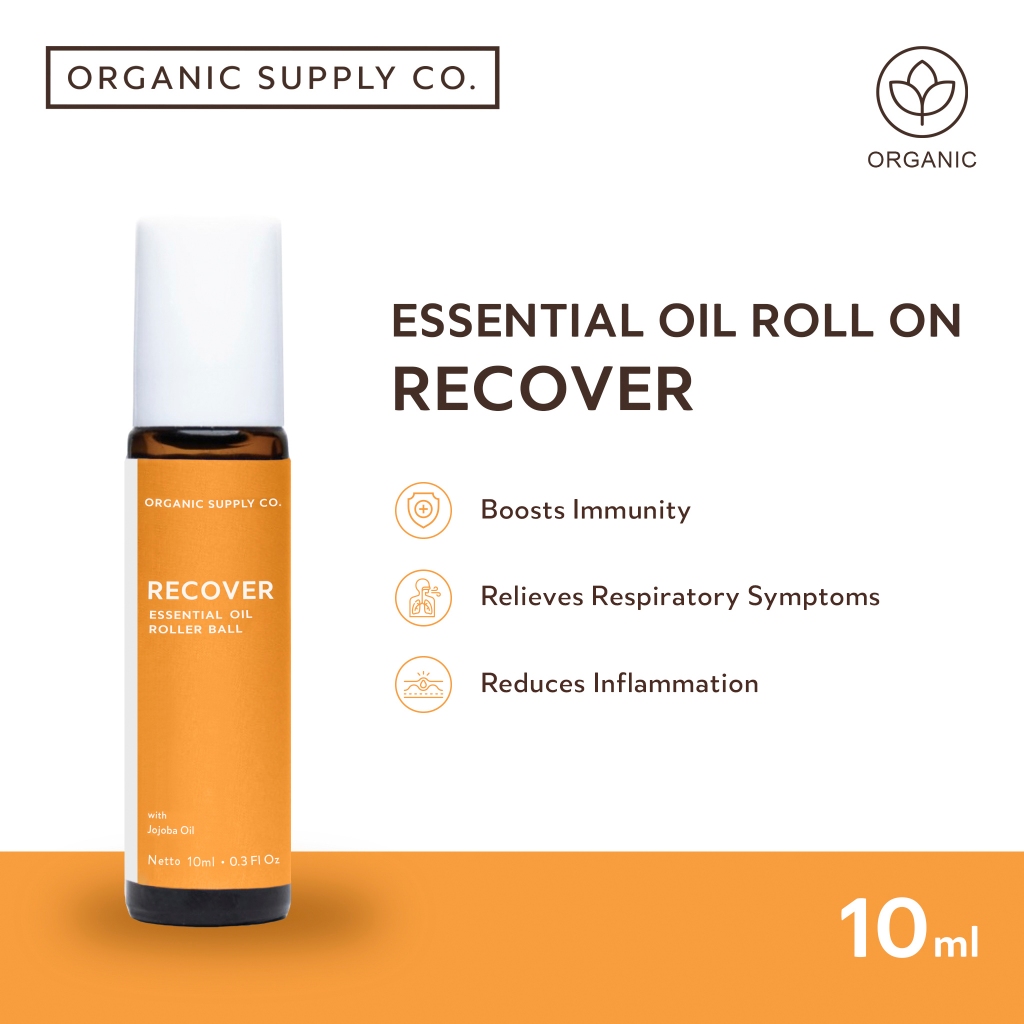Jual Organic Supply Co. Recover Essential Oil Roller Ball - 10ml ...