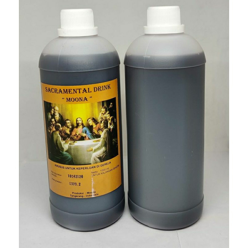 Jual anggur perjamuan moona 1 liter | Shopee Indonesia