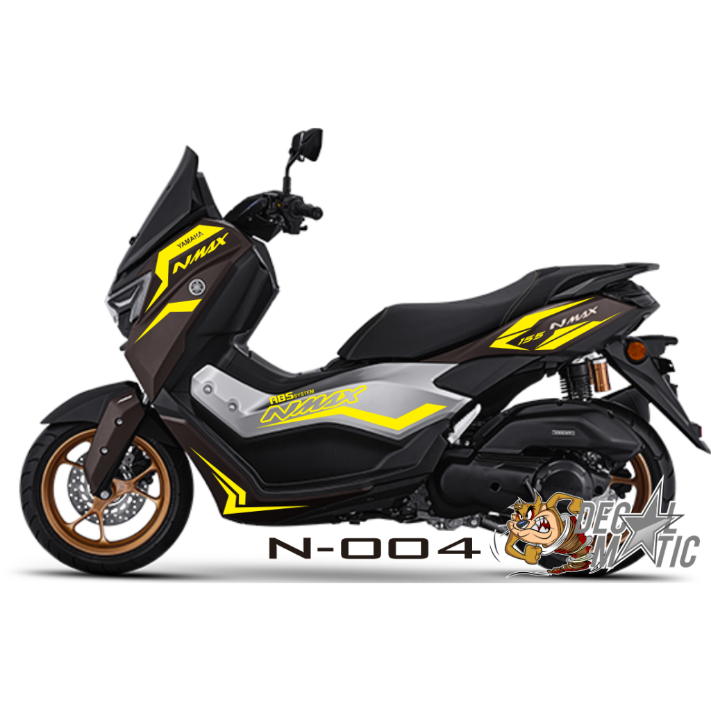 Jual Striping Nmax Neo Turbo Cutting Stiker NMAX Turbo set Kanan Kiri ...
