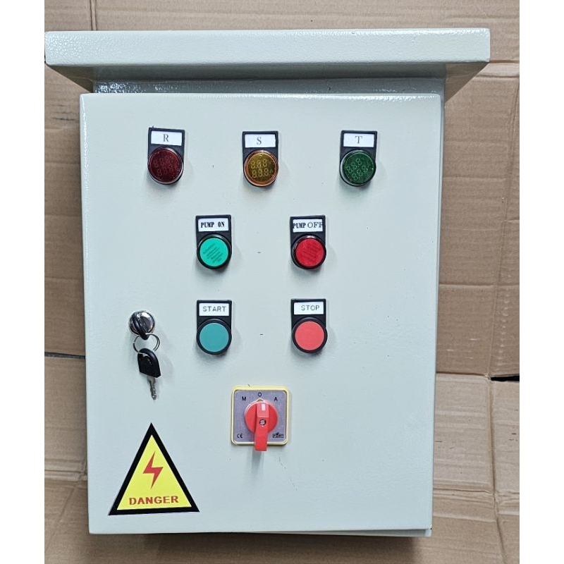 Jual PANEL POMPA 3PHASE 7.5KW/10HP 1TANKI | Shopee Indonesia