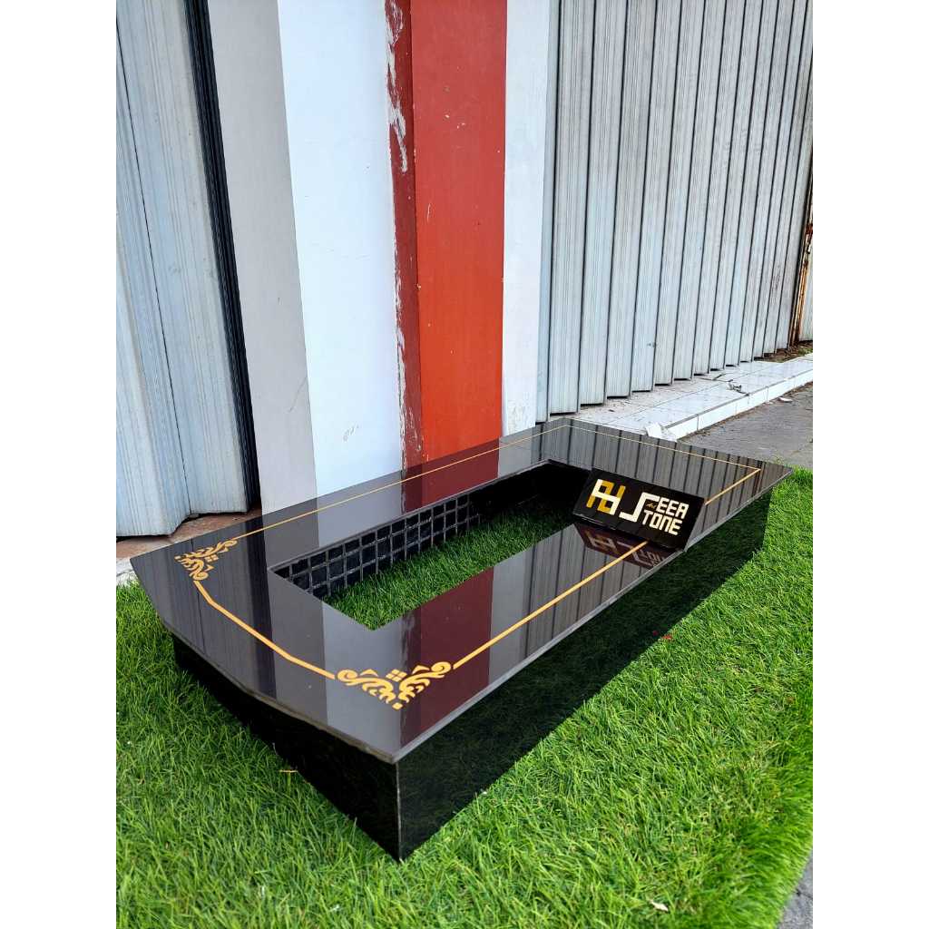 Jual LEMPENGAN TABURAN BUNGA MAKAM KUBURAN NISAN GRANIT TILE 40*80 ...