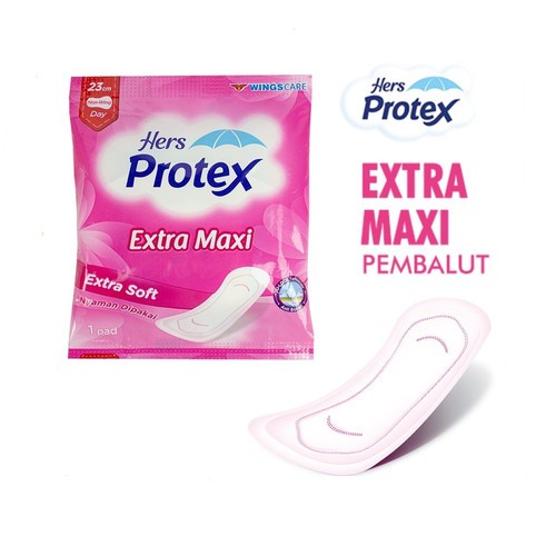 Jual PROTEX EXTRA MAXI 1 PCS / WARAN PINK | Shopee Indonesia