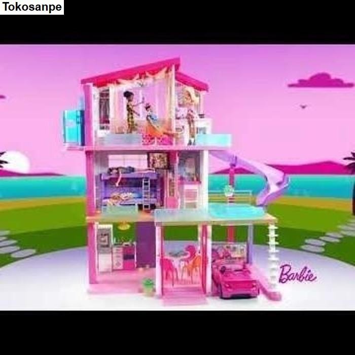 Jual Barbie Dream House Rumah rumahan Berbi Berbie barbi tingkat ori ...
