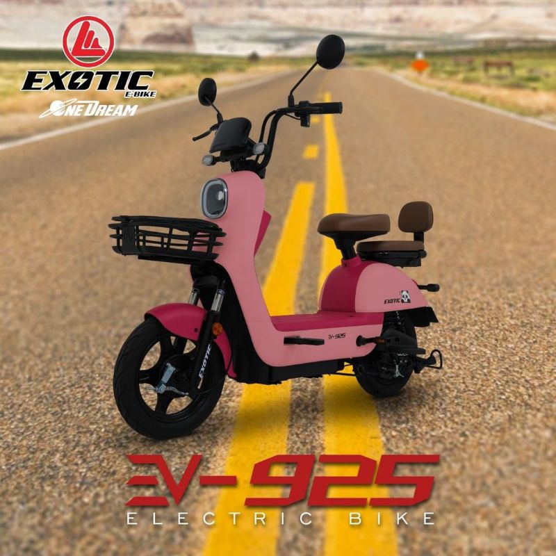 Jual Sepeda listrik Exotic EV 922 panda | Shopee Indonesia