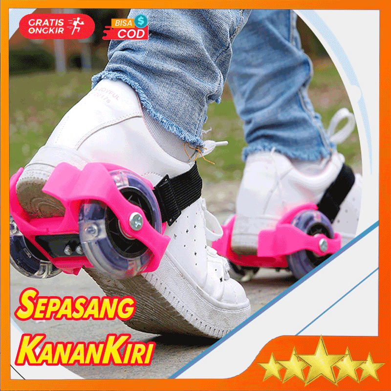 Jual Flashing Roller Sepatu Roda Sekolah Anak Perempuan roller shoes ...