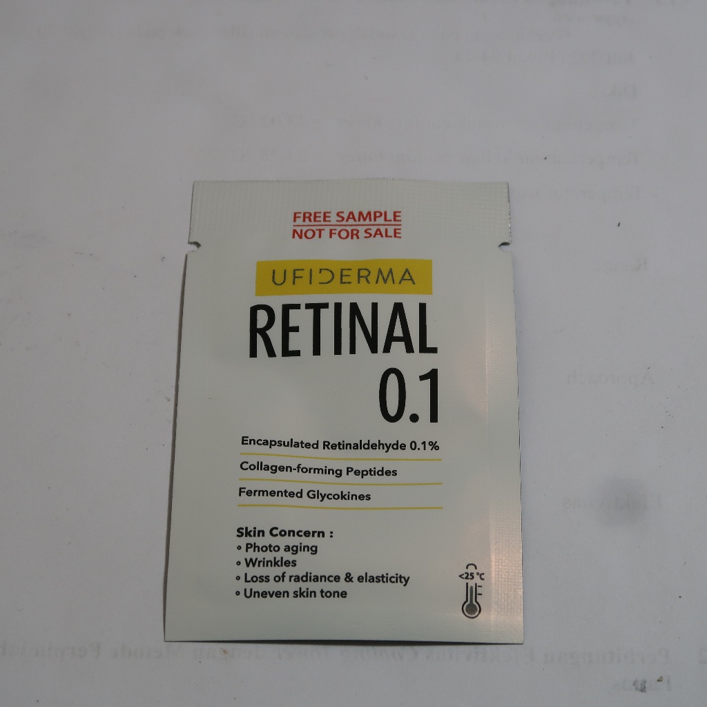 Jual NEW! Sample Ufiderma Retinal 0.1 | Shopee Indonesia
