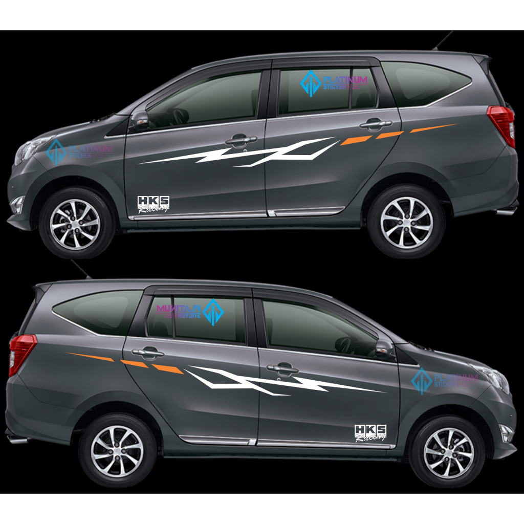 Jual Stiker mobil sigra sticker mobil sigra calya xenia ertiga avanza ...