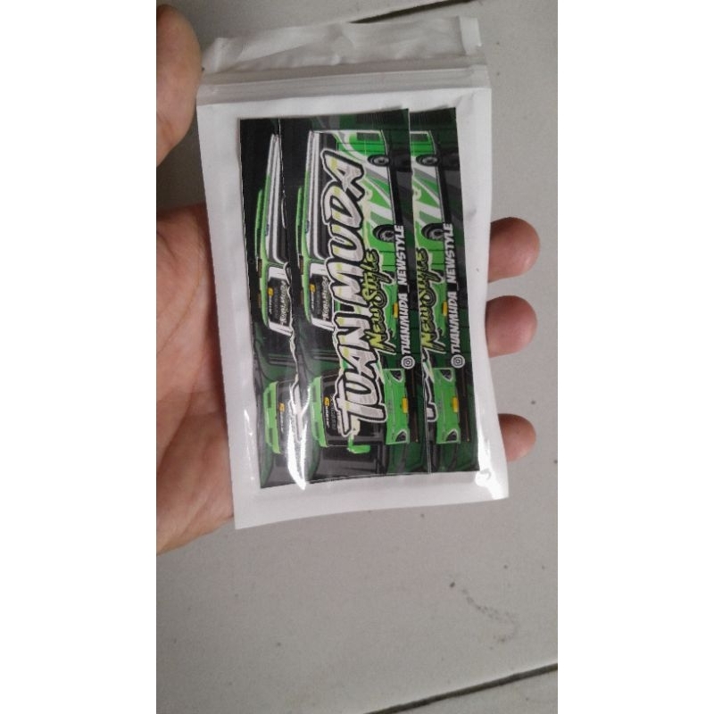 Jual Sticker Bus MSM TUAN MUDA JB5 asli/ORI isi3 | Shopee Indonesia