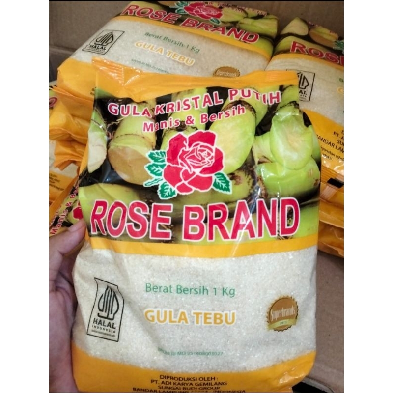 Jual Gula Rose Brand 1 kg | Shopee Indonesia